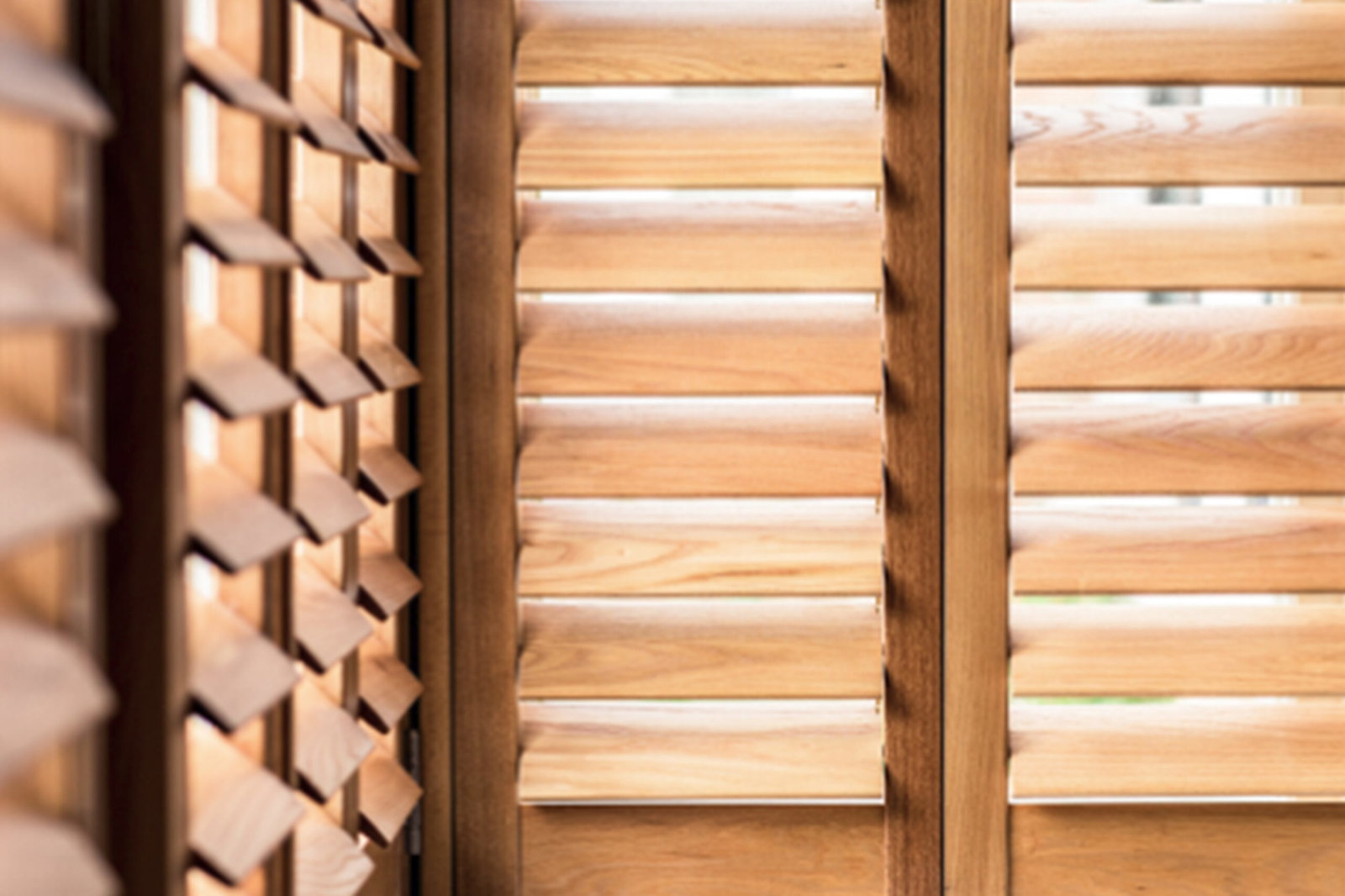Houten shutters op maat - Shutterkoning